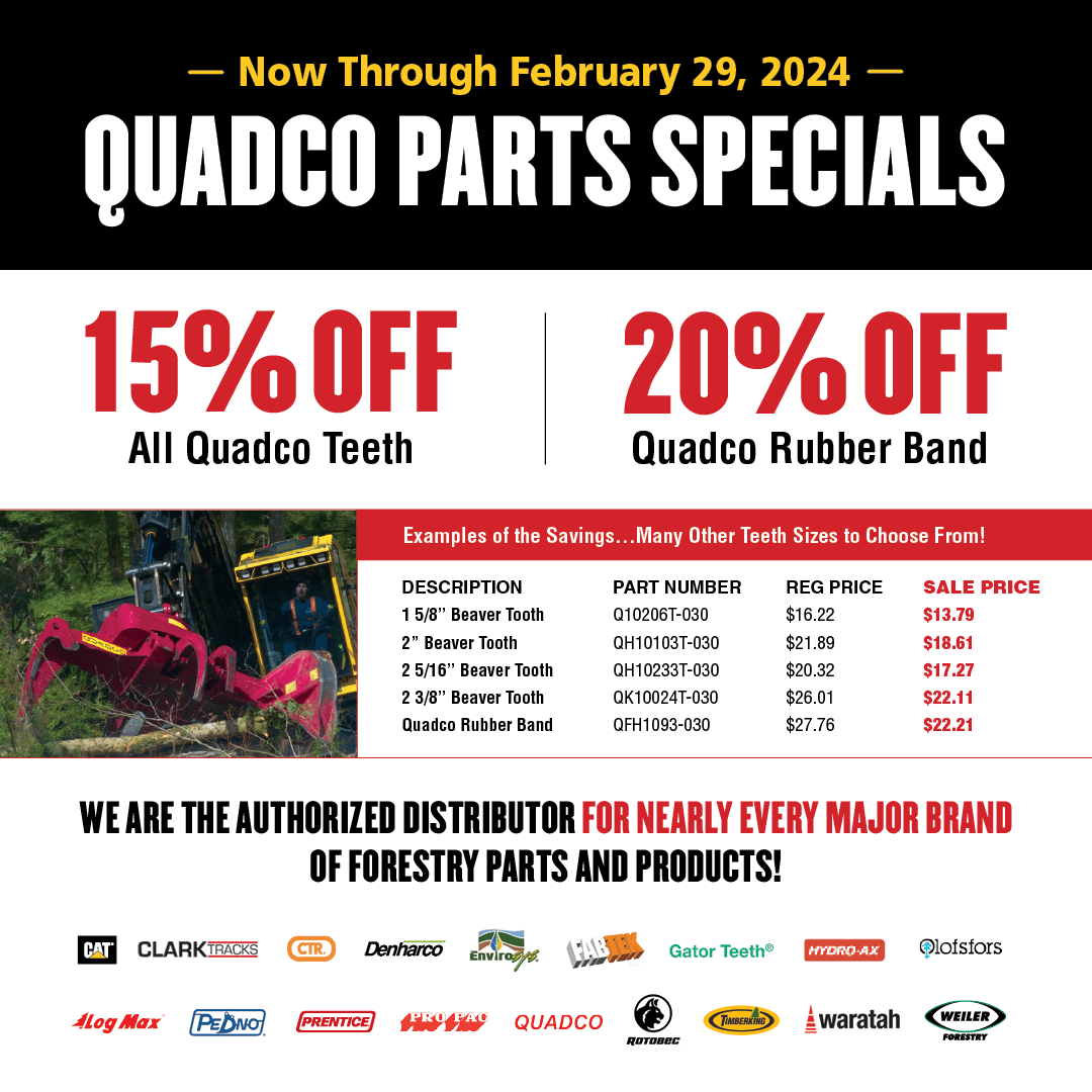 Milton CAT Forestry | Parts